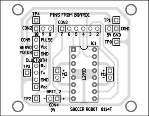 Building Arduino based Soccer Robot Controlled via Android