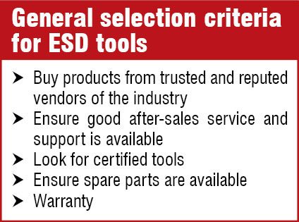 The Right Mix of ESD Safety Tools for Your Environment | Buyer's Guide