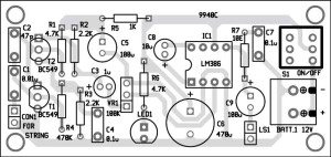 Faraday’s Guitar | Detailed Circuit Diagram Available
