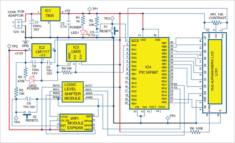 Temperature Logging System using Wi-Fi | Detailed Project Available