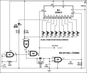 Pulse Generator | Detailed Circuit Diagram Available