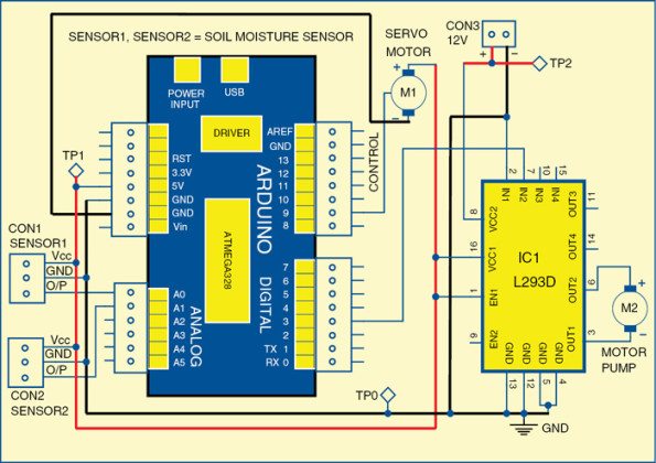 Building Automatic Plant Watering System using Arduino