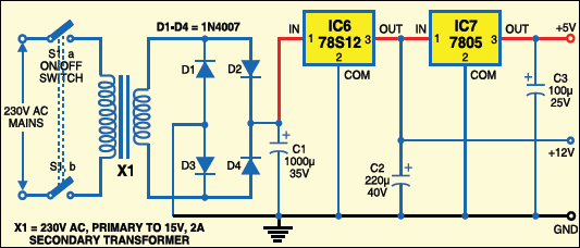 Remote-Controlled 6-Camera CCTV Switcher