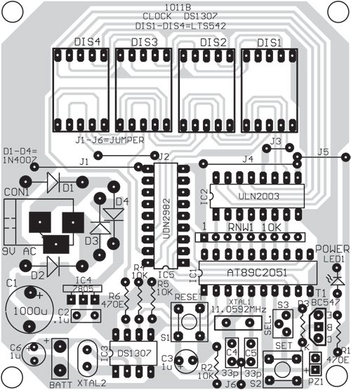 Microcontroller Based Clock Using DS1307 | Full Project Available