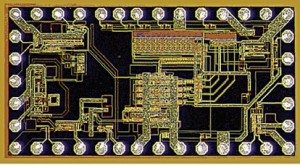 Optical Interconnect to Silicon CMOS Chip