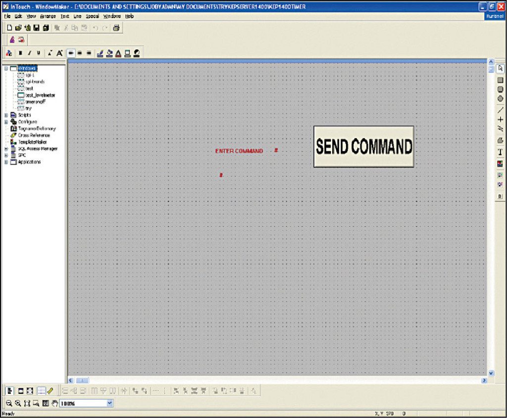 Building a PC Control System Using Wonderware InTouch SCADA & PLC