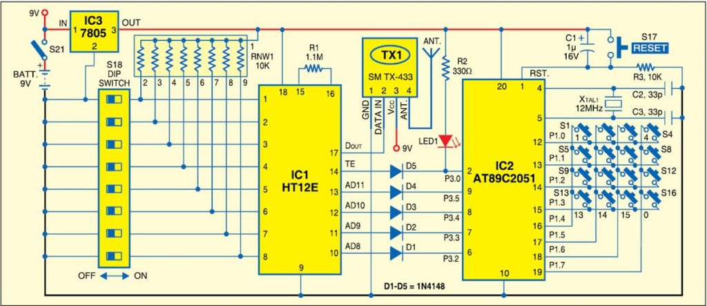 RF-Based Multiple Device Control | Full Electronics Project