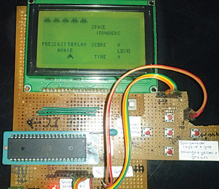 'Space Invaders 'Hand Video Game