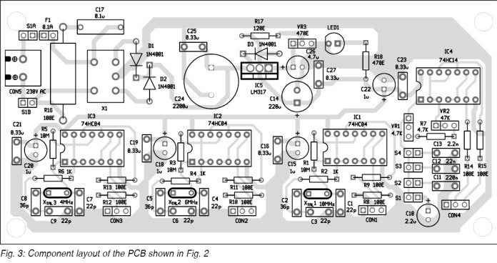 Electronics Projects: Four Frequencies Generator | Full DIY Project