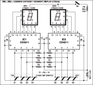 Number Guessing Game | Detailed Circuit Diagram Available