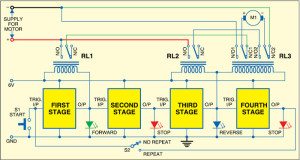 Sequential Timer for DC Motor Control | Full Electronics Project
