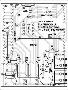 FM Receiver Circuit Using Arduino | Circuit diagram with Explanation