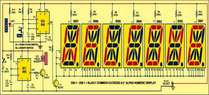 Call Bell With Welcome Indication