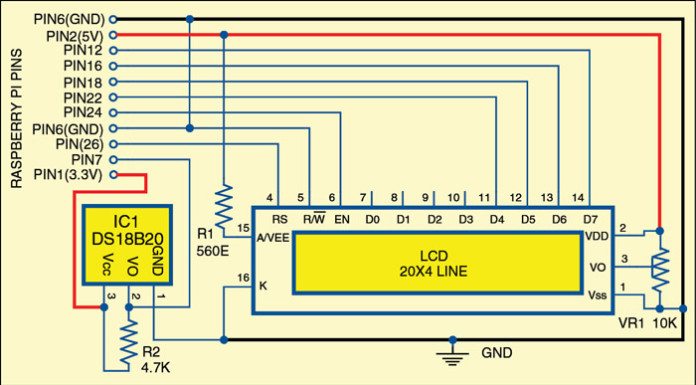 Multifunction LCD Clock with Raspberry Pi | Full DIY Project