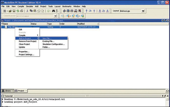 Designing 8 Bit ALU using Modelsim | Verilog Program Available