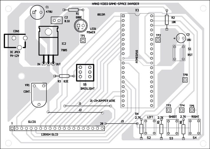 'Space Invaders 'Hand Video Game