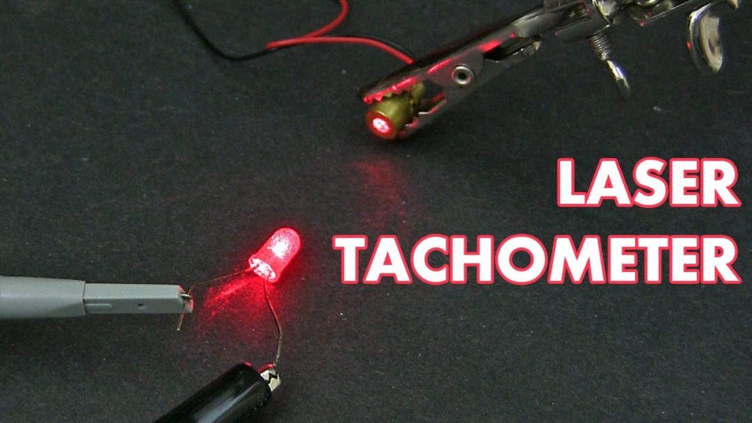How To Build A Simple Laser Tachometer - Electronics For You – Official ...