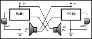 Low-Cost Intercom Circuit | Detailed Circuit Diagram Available