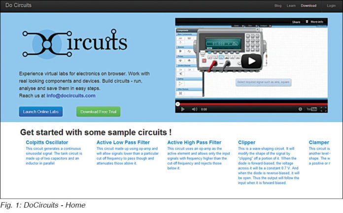 DoCircuits Circuit Simulator