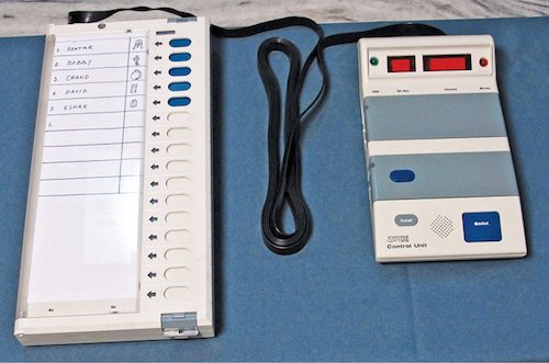 EVM | Electronics Voting Machine Demo Program | Source Code Available