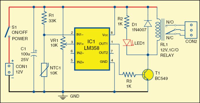 Overheat Detector | Full Electronics Project with Circuit Explaination