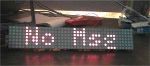 GSM-based Dot-Matrix Display | Full Electronics Project