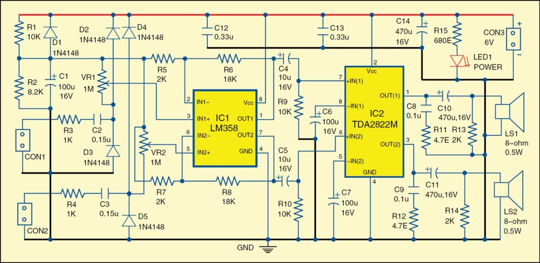 Dual Audio Signal Tracer | Detailed Project Available