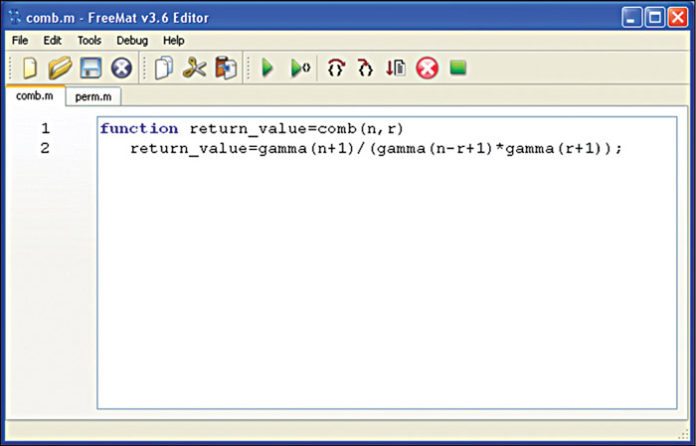 FreeMat: A Free Alternative to MATLAB