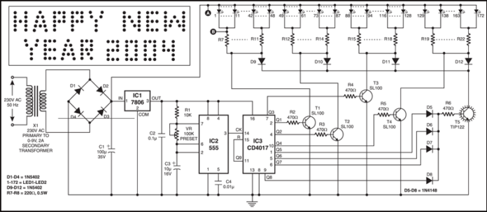 LED Based Message Display | Full Project Available
