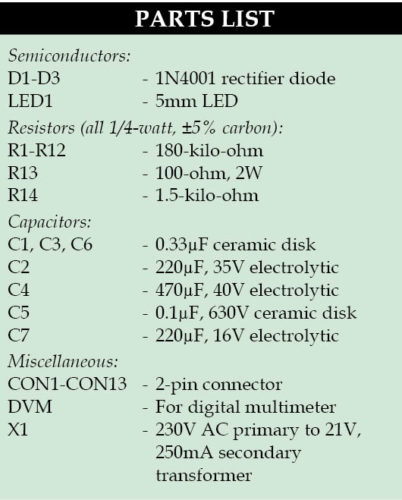 Temperature Sensing Diodes Selector