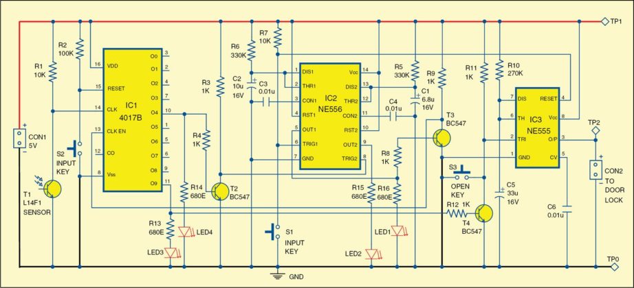 Laser Based Security Lock - Electronics For You – Official Site ...