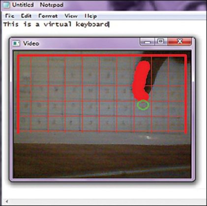 Virtual Paper Keyboard Using OpenCV in Visual Studio
