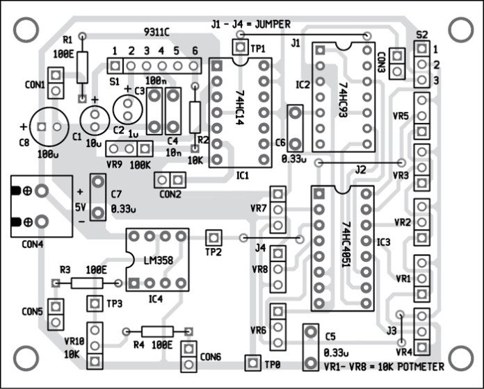 Simple Adjustable Staircase Waveform Generator