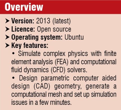 CAELinux - A Distribution of Open Source Engineering Tools