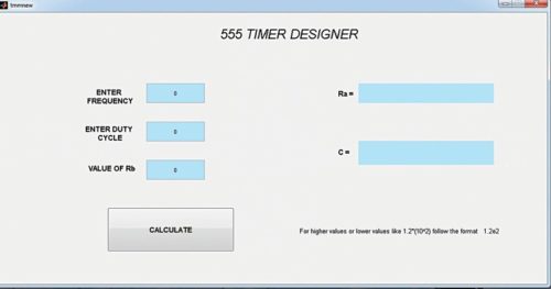 555 Timer Design Using MATLAB