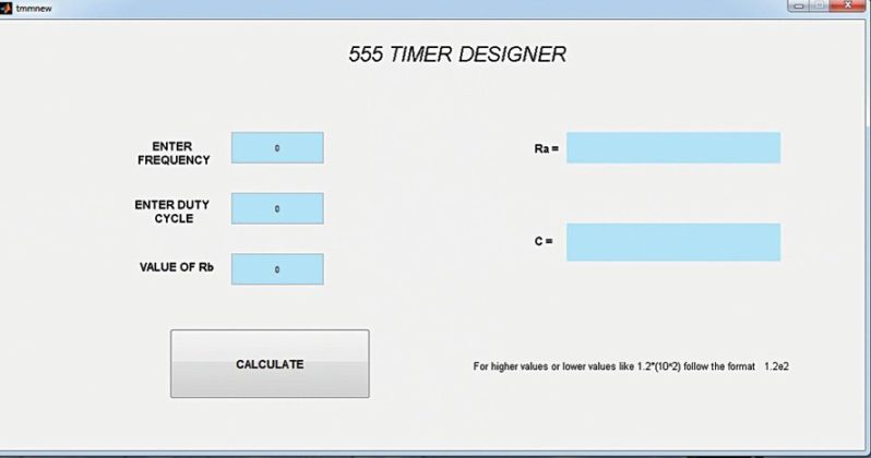 555 Timer Design Using MATLAB