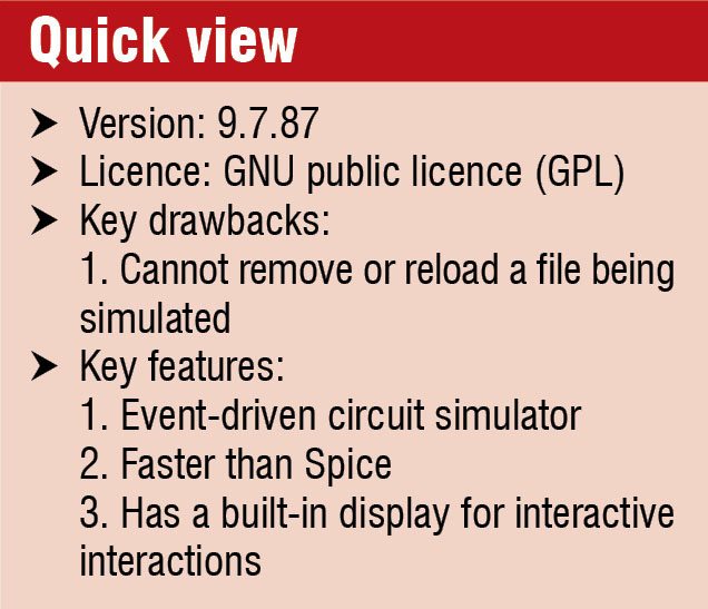 IRSIM: A Switch-Level Circuit Simulator