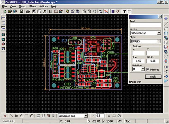 Create Professional PCB designs with ZenitPCB Suite