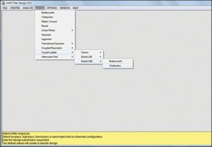 AADE Filter Design V4.5: A Design & Analysis Tool for Passive Filters