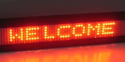 Make LED Running Message Display