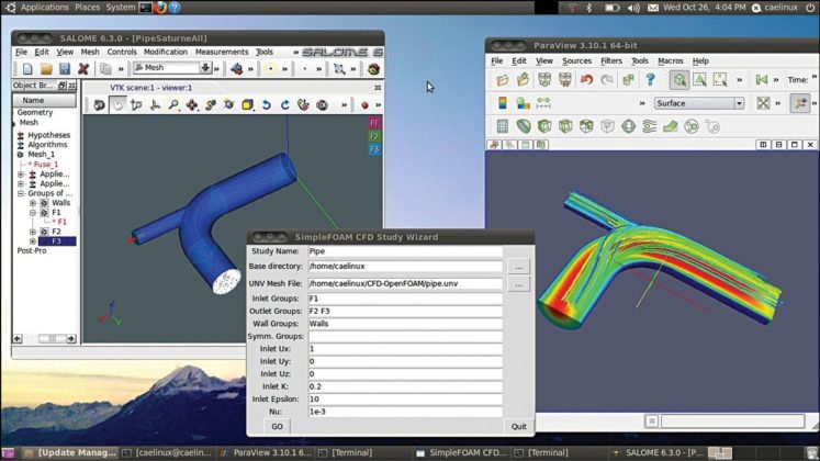 CAELinux - A Distribution of Open Source Engineering Tools