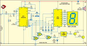 Telephone Operated Calling System | Circuit Diagram With Explanation
