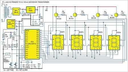 PIC Projects: Alarm Clock and Temperature-Indicator