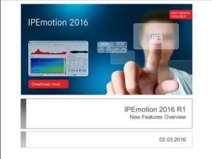 IPEmotion With Data Analysis & Acquisition Of High Speed Measurement Signals