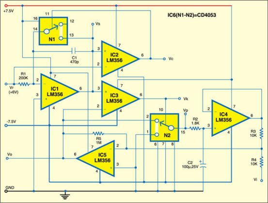 Square Root Generator Circuit | Detailed Circuit Digaram Available