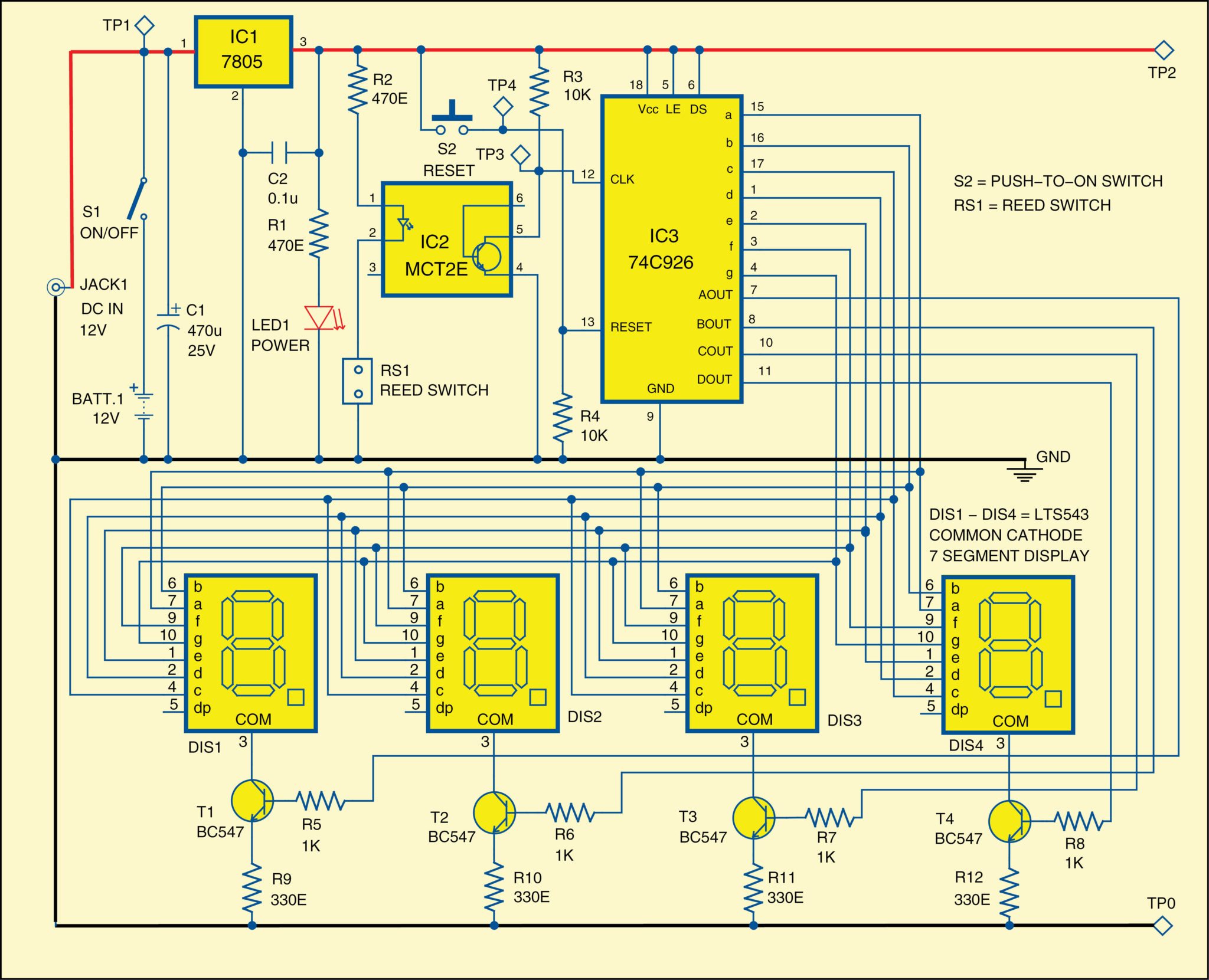 Rotation Counter | Full Electronics Projects with Circuit Explaination