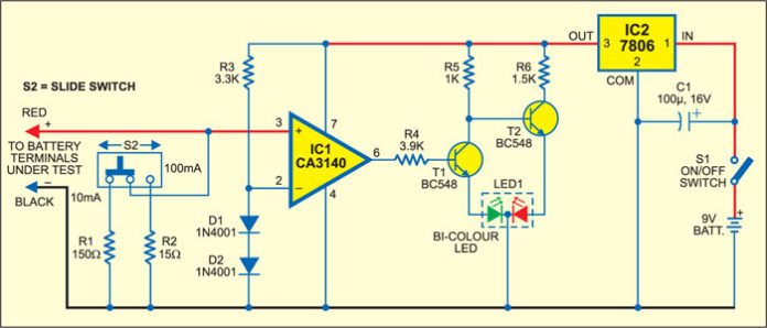Pencell Charge Indicator | Full Circuit and Components Explaination
