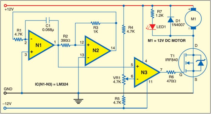 DC Motor Control Using PWM