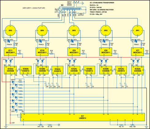 Solid State Voltage Stabiliser | Detailed Project Available