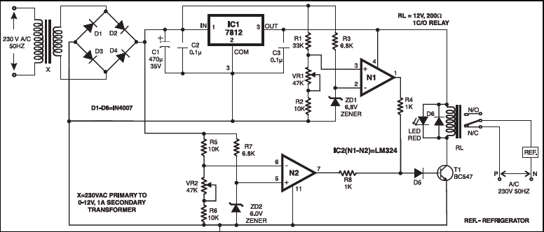 Under/Over-Voltage Protection of Electrical Appliances
